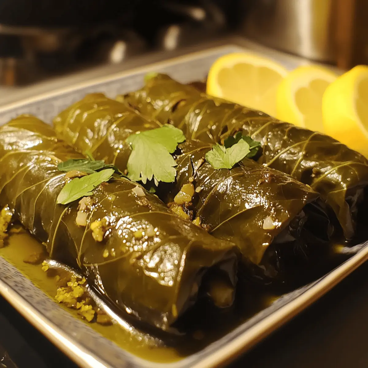 Ultimate Delicious Greek Stuffed Grape Leaves (Dolmades, no meat)
