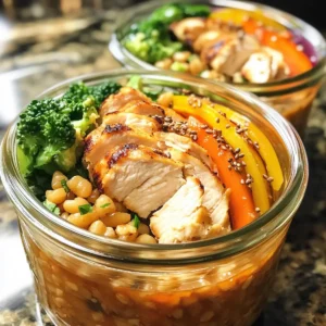 Easy Mason Jar Chicken Grain Bowls Recipe: Irresistible & Crisp