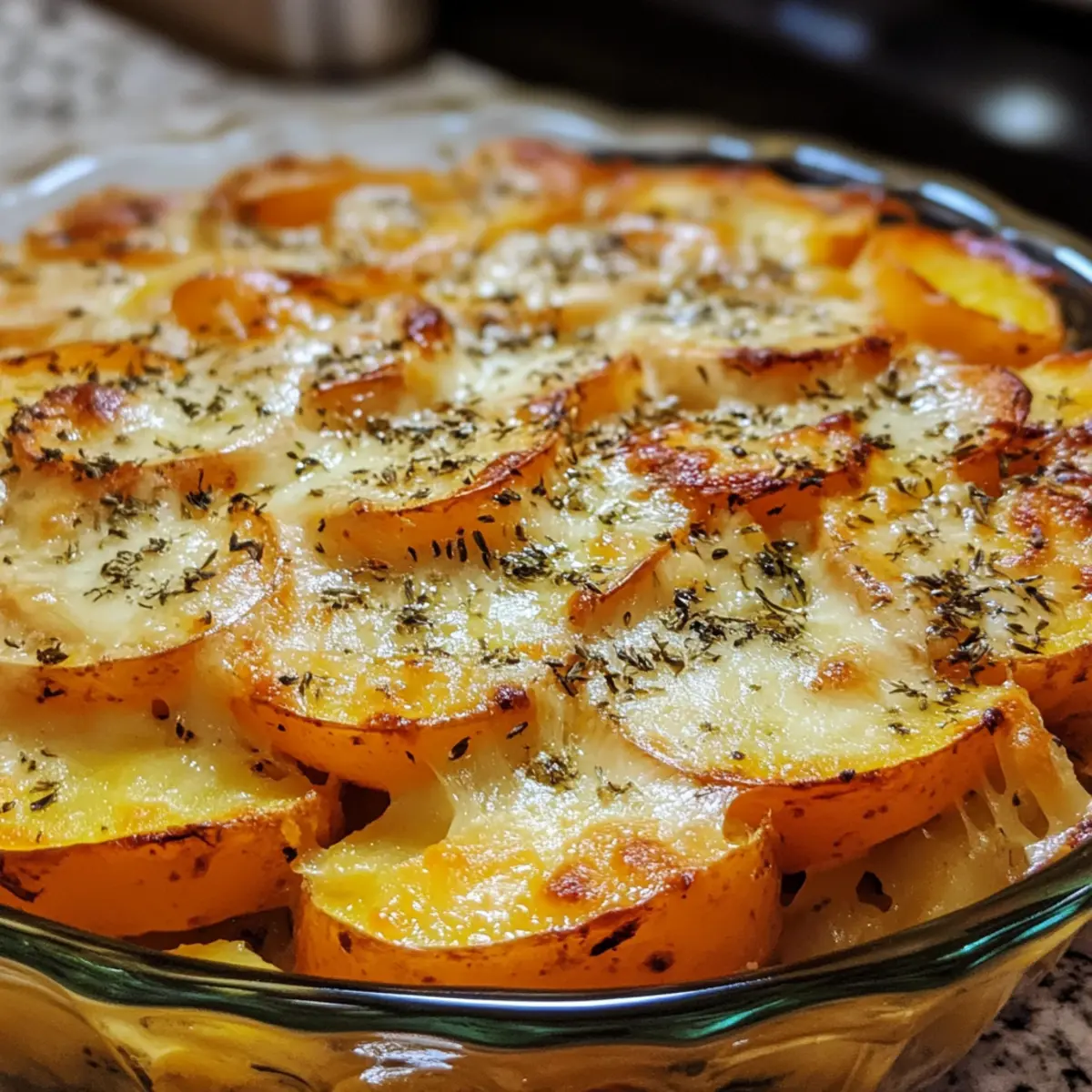 Ultimate Delicious Easter Sweet Potato & Cheddar Potato Bake